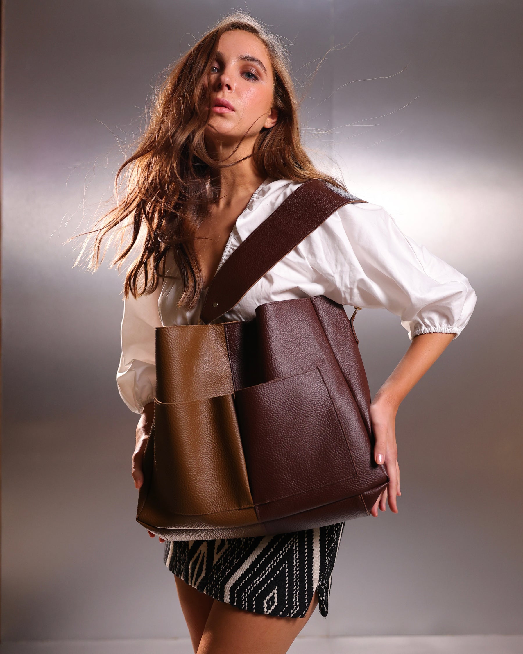 Buy Handbags for Women Online, Dark Jute Duffle Bag & Erryn Shoulder ...