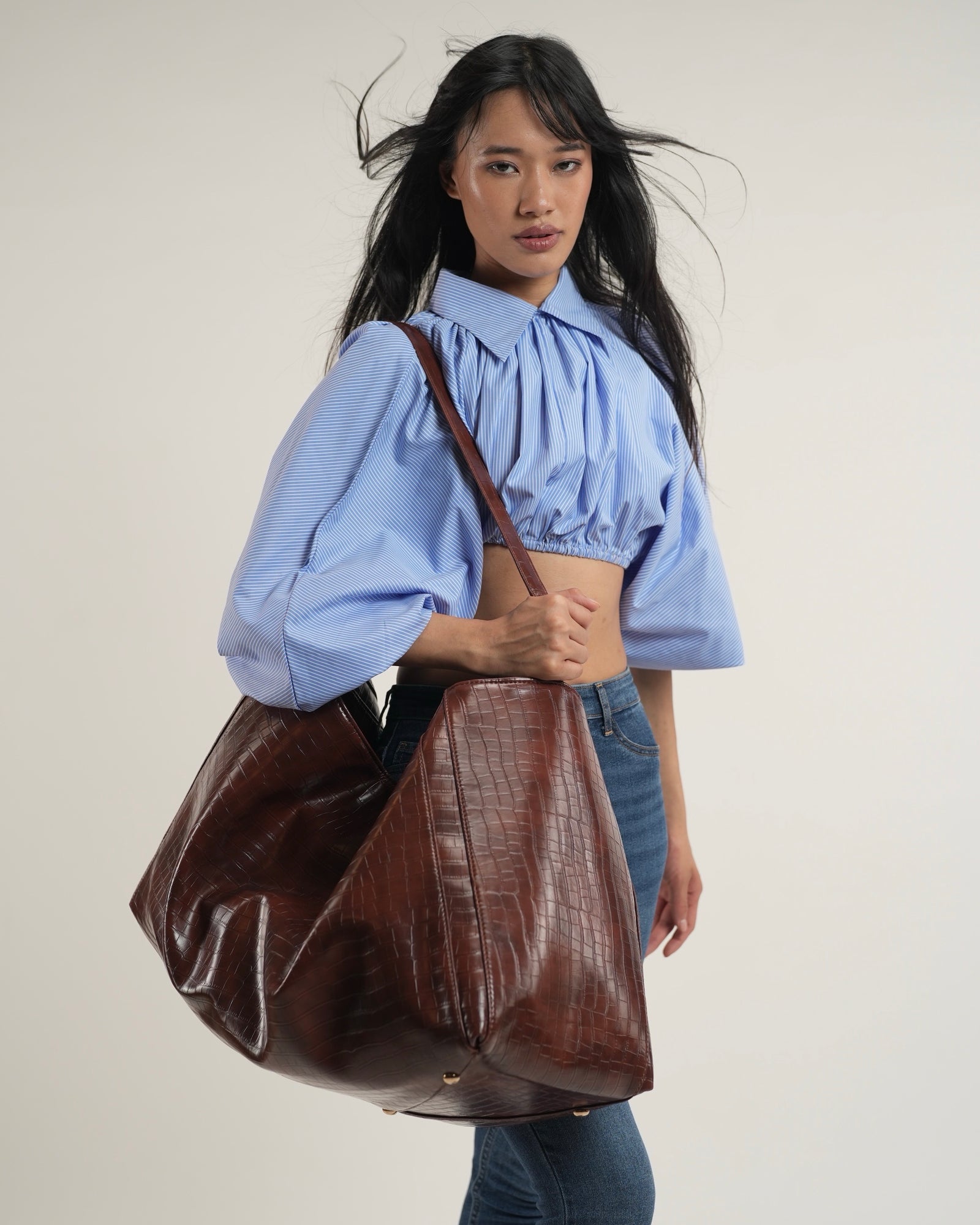 Buy Handbags for Women Online, Dark Jute Duffle Bag & Erryn Shoulder ...